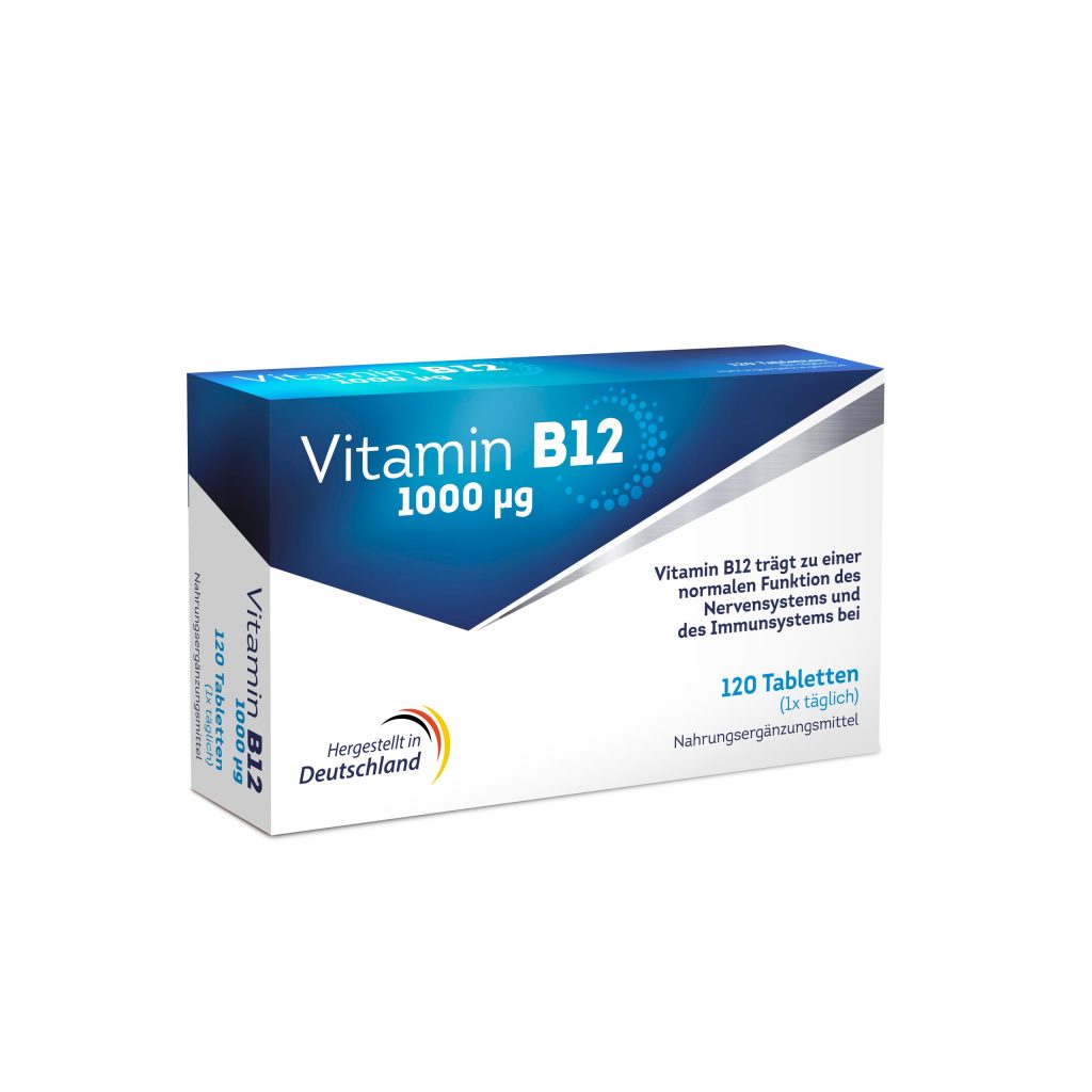 Vitamin B12 1000 mcg tablets | PharmaVital