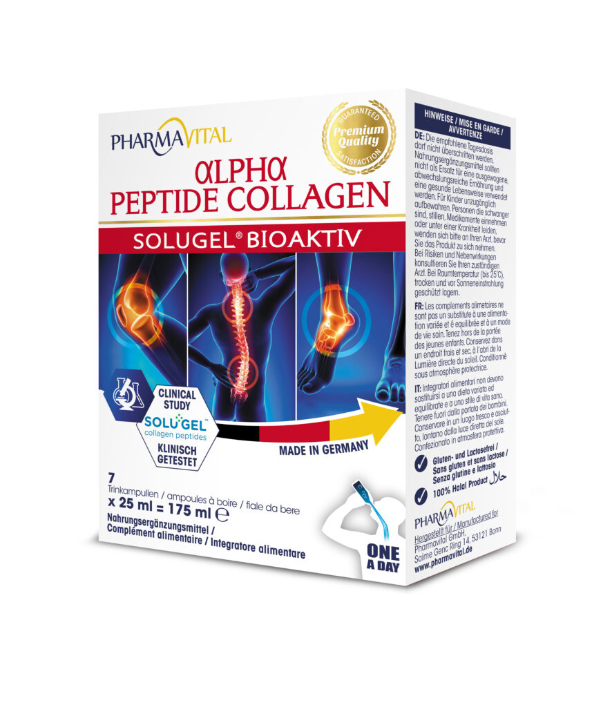 Alpha Peptide Collagen SOLUGEL® BIOAKTIV - Pharma Vital GmbH