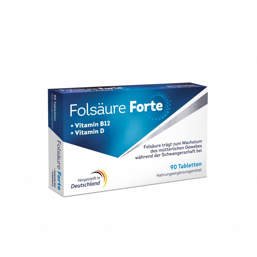 Folic acid Forte 90 tablets - Pharma Vital GmbH