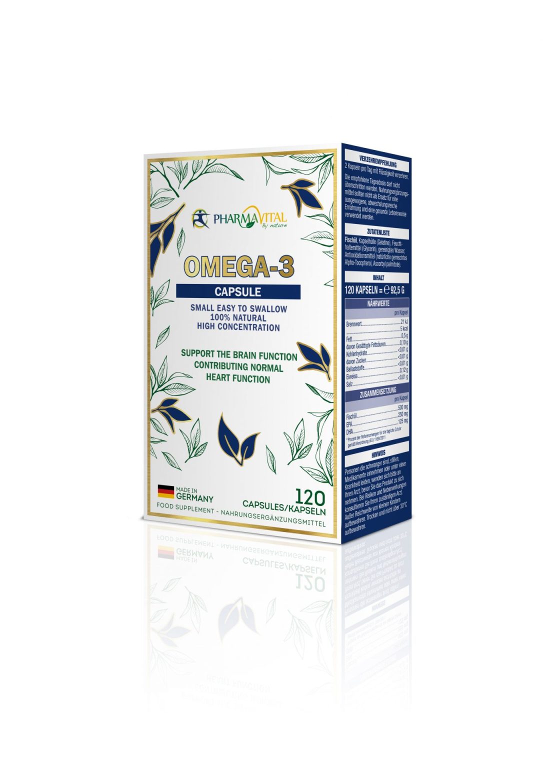 Omega-3 120 capsules - Pharma Vital GmbH
